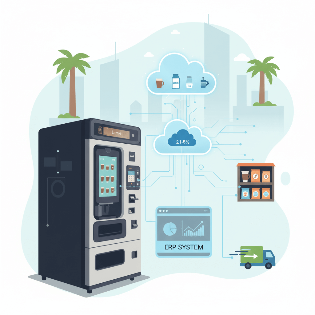 ERP for Coffee Vending Companies in UAE: Improve Efficiency